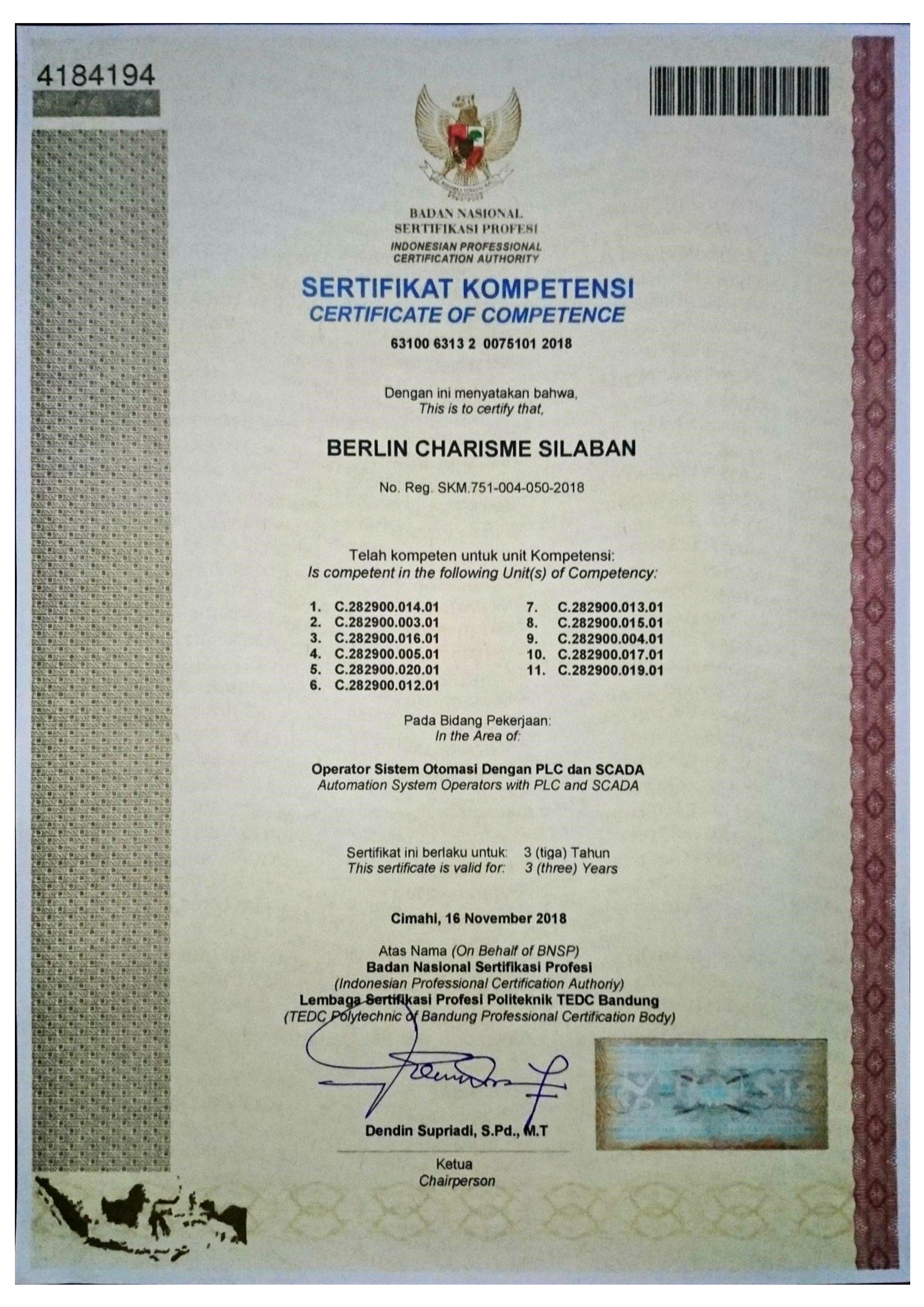 Berlin charismes silaban